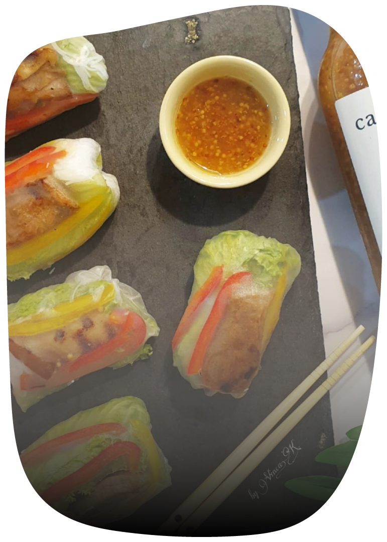 Grilled Pork Summer Wraps - Vrescano